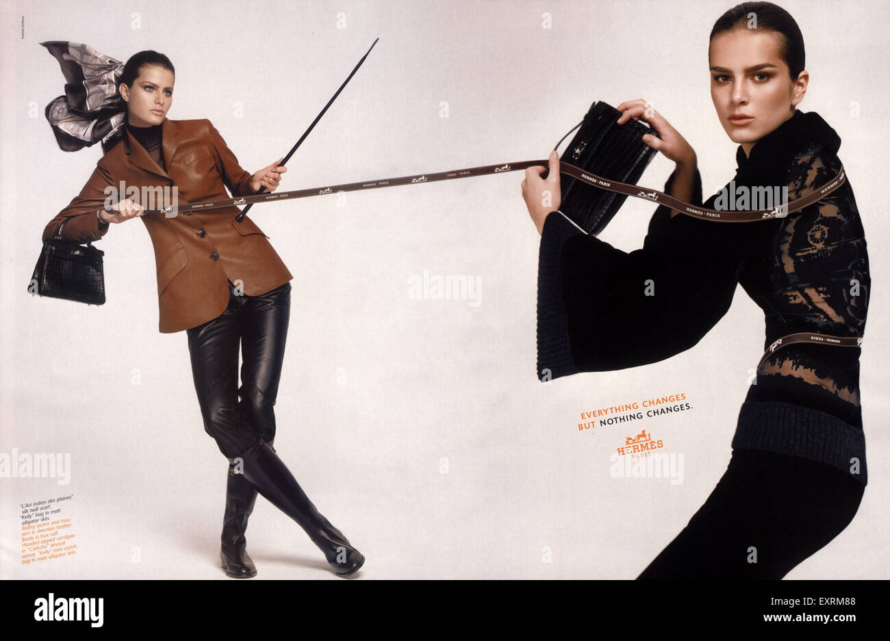 2000s UK Hermes Magazine Advert Stock Photo - Alamy