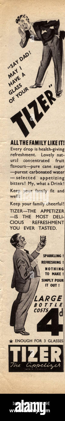 Tizer hi-res stock photography and images - Alamy