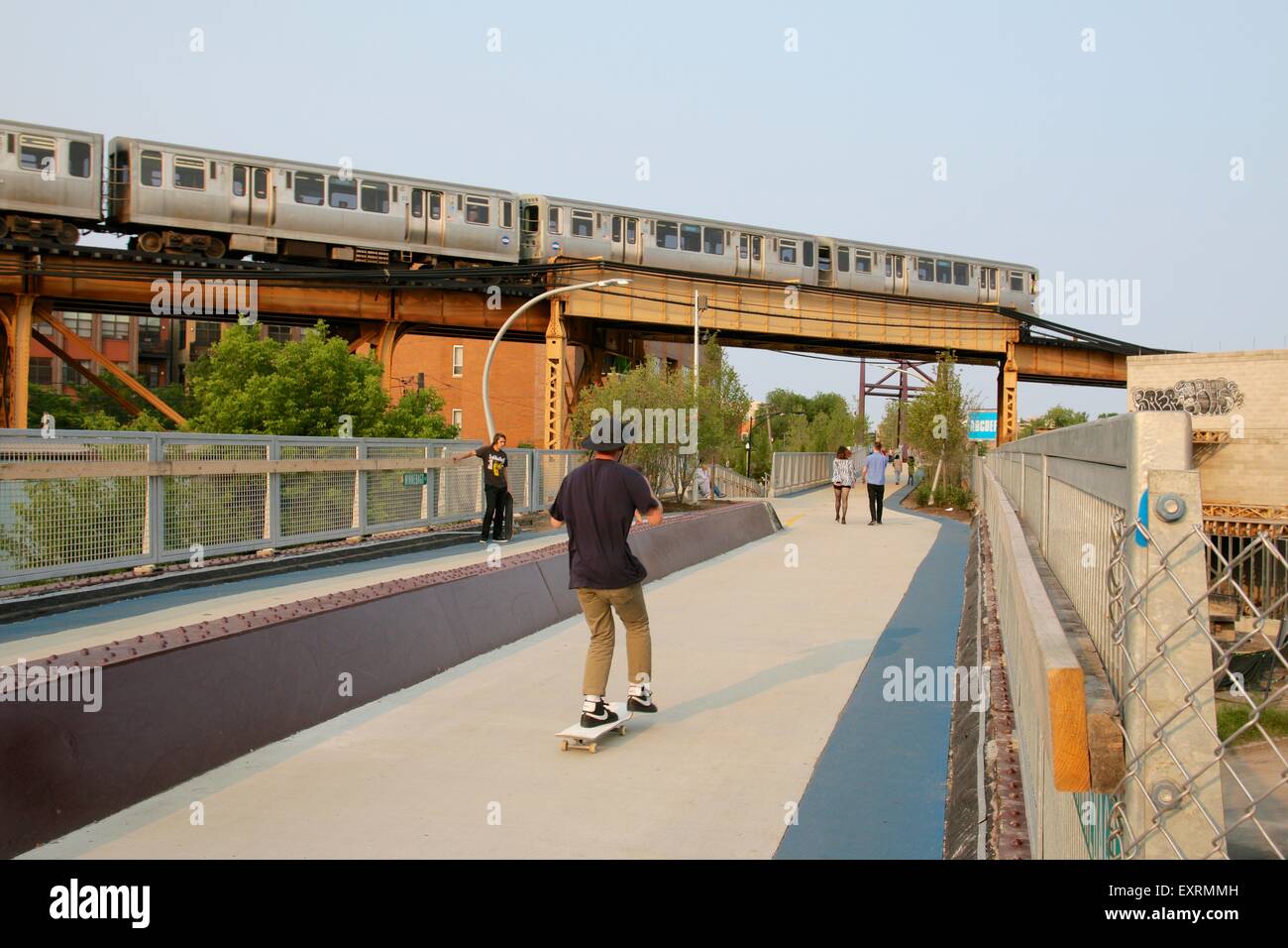 Cta bridge hi-res stock photography and images - Alamy