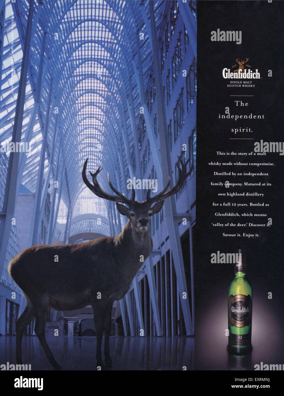 Glenfiddich advert hi-res stock photography and images - Alamy