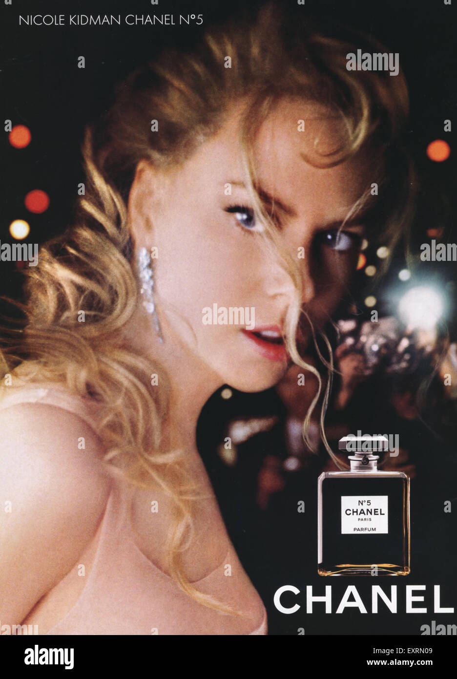 Chanel perfume advert hi-res stock photography and images - Alamy