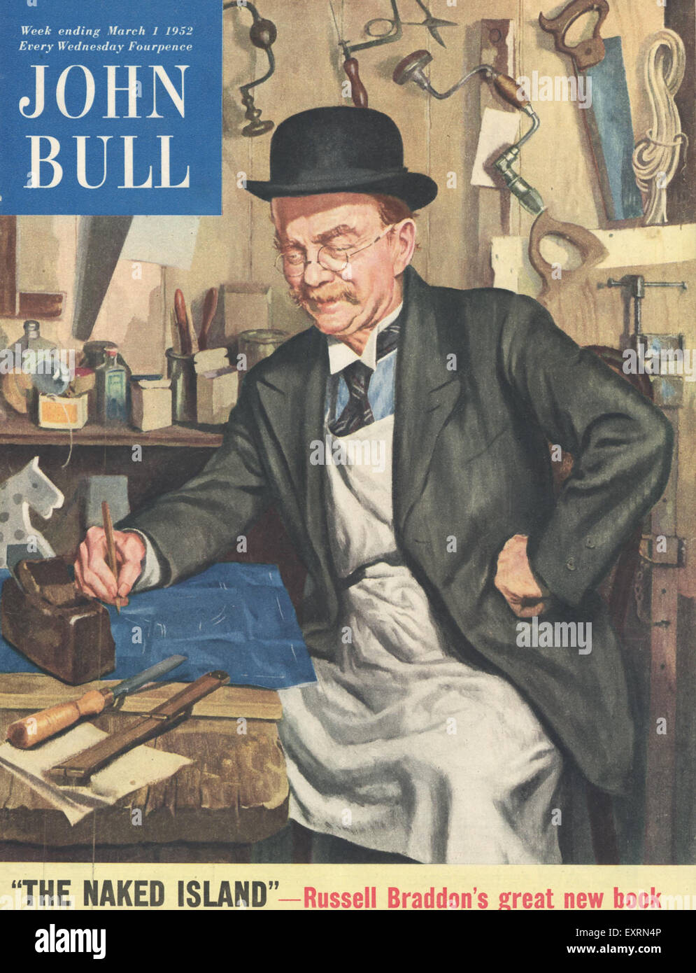 John bull magazine cover decorating hi-res stock photography and images ...