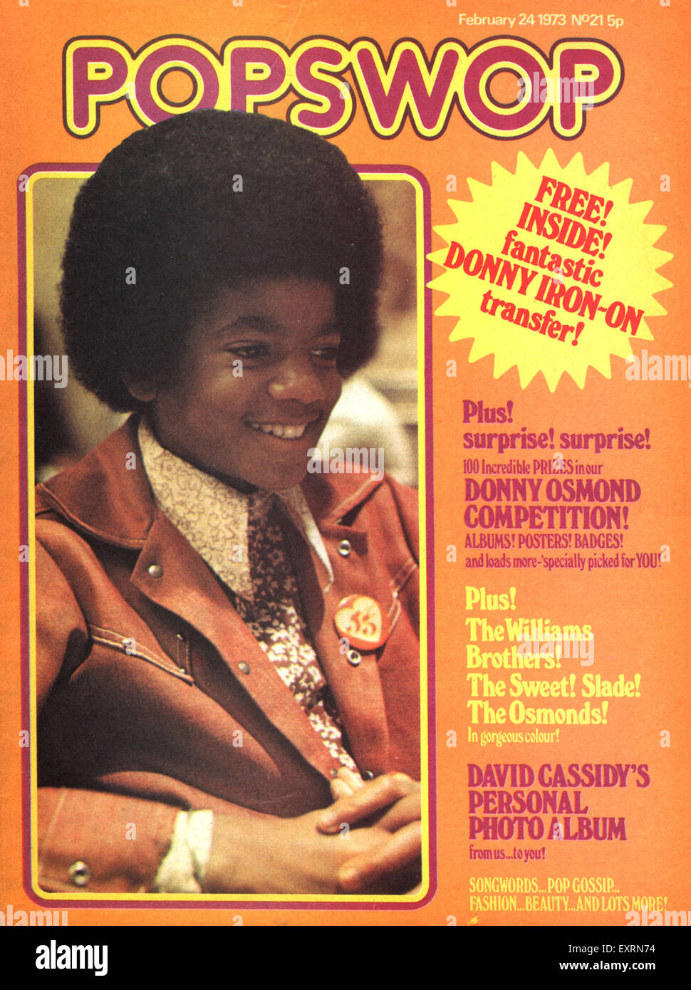 1970s uk popswop magazine cover hi-res stock photography and images - Alamy