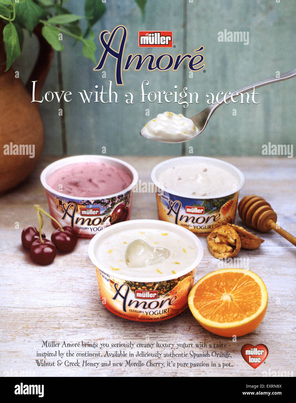 Muller yogurts hi-res stock photography and images - Alamy