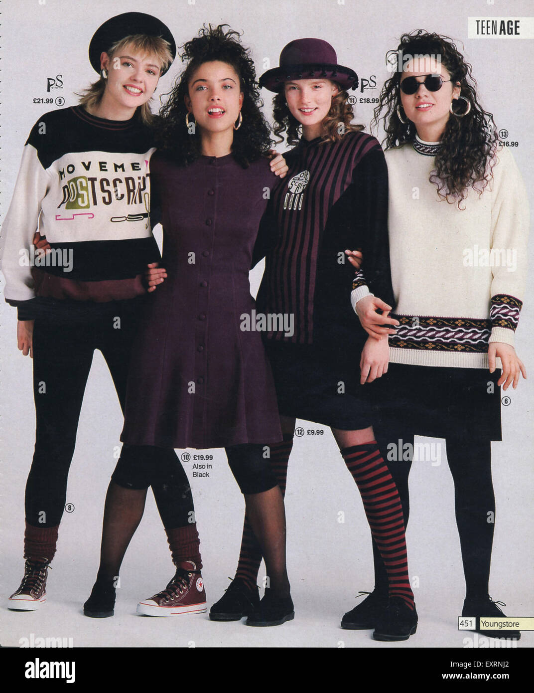 1980s UK Grattan Catalogue/ Brochure Plate Stock Photo - Alamy