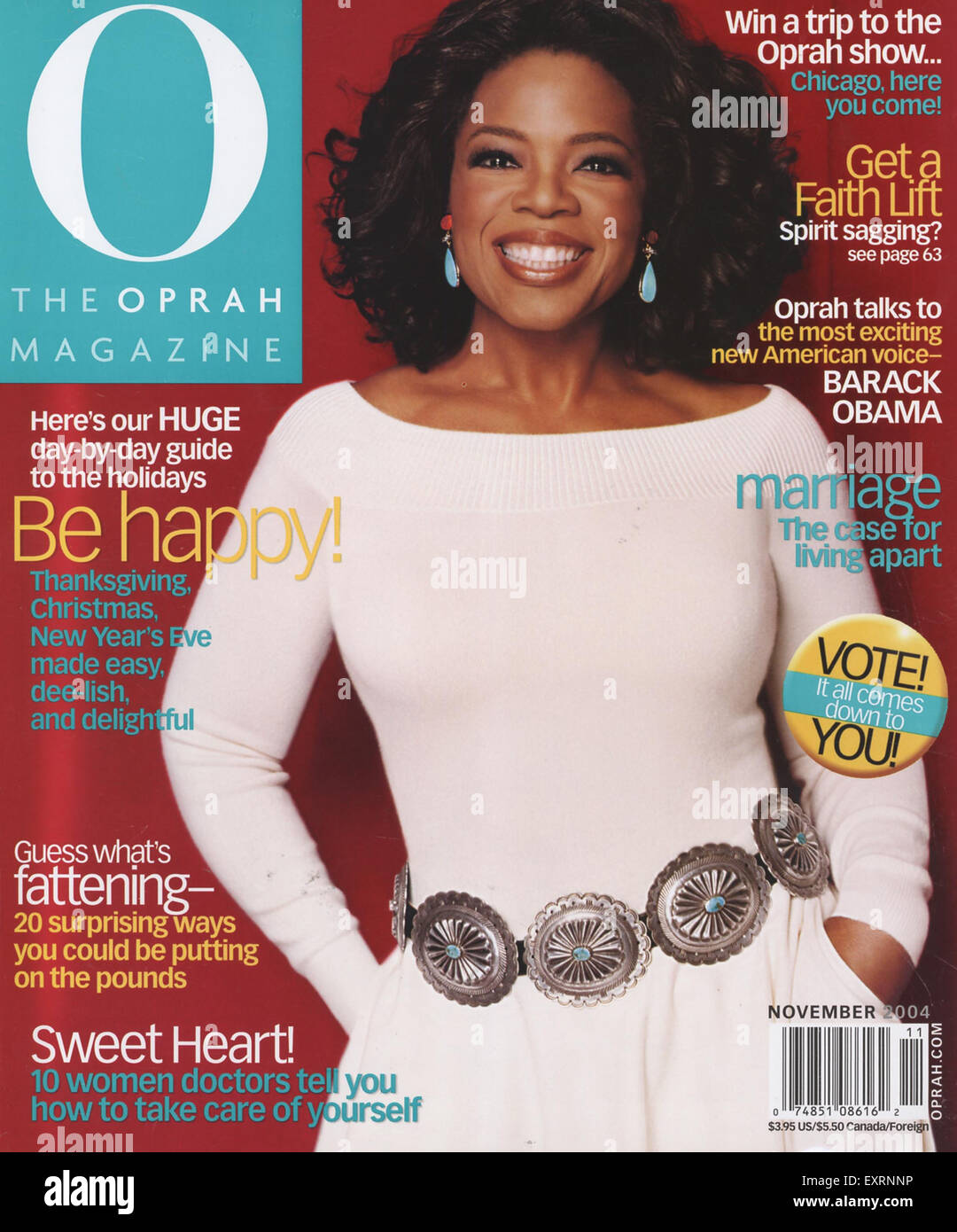 2000s UK Oprah Magazine Cover Stock Photo - Alamy