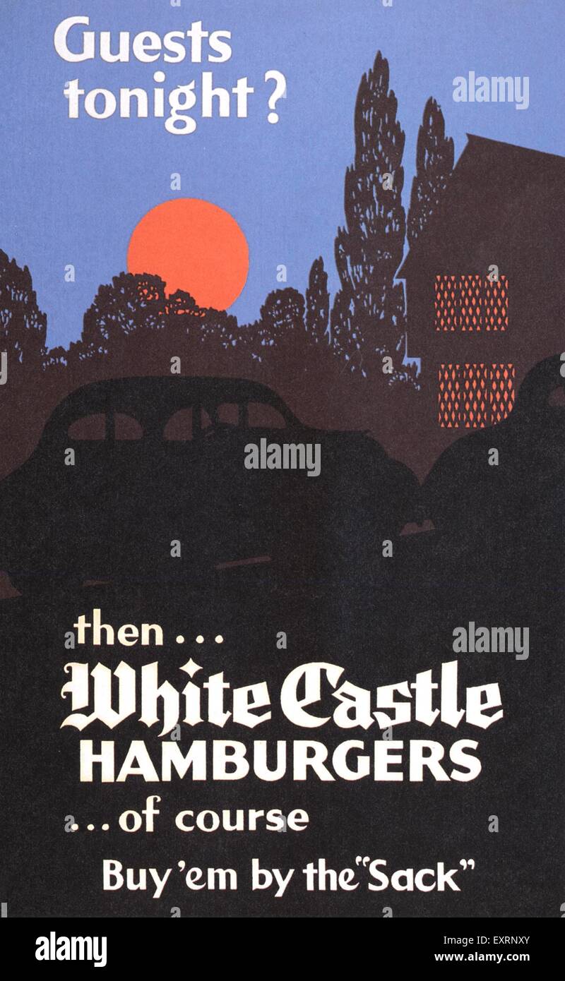 White Castle Ads