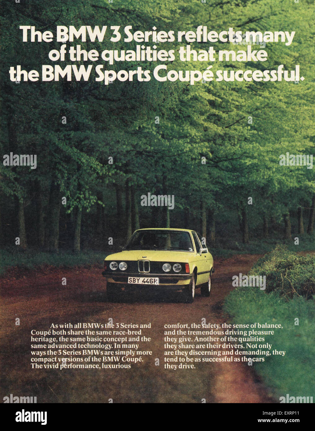 Bmw advert hi-res stock photography and images - Alamy