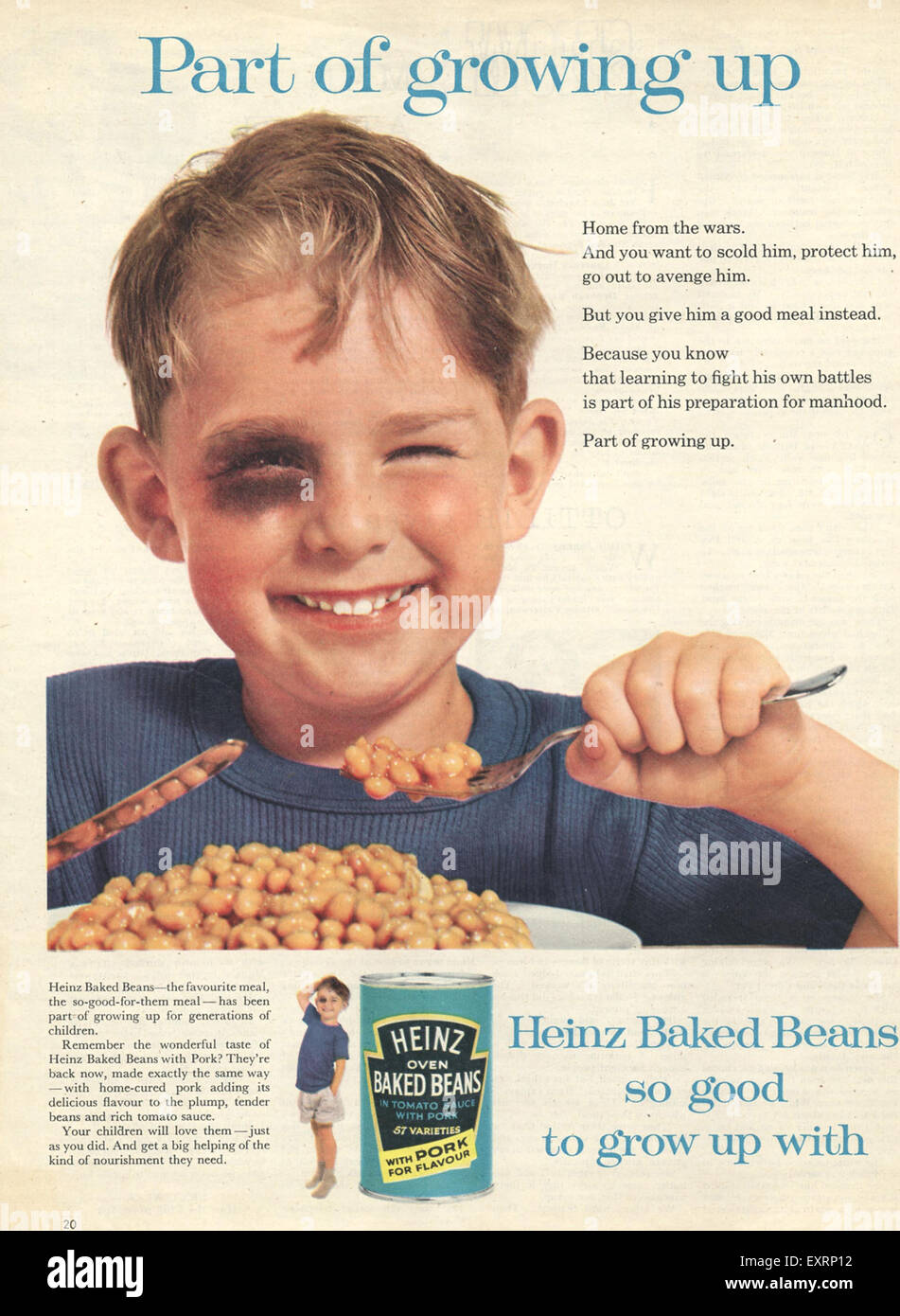 Heinz advert beans hi-res stock photography and images - Alamy
