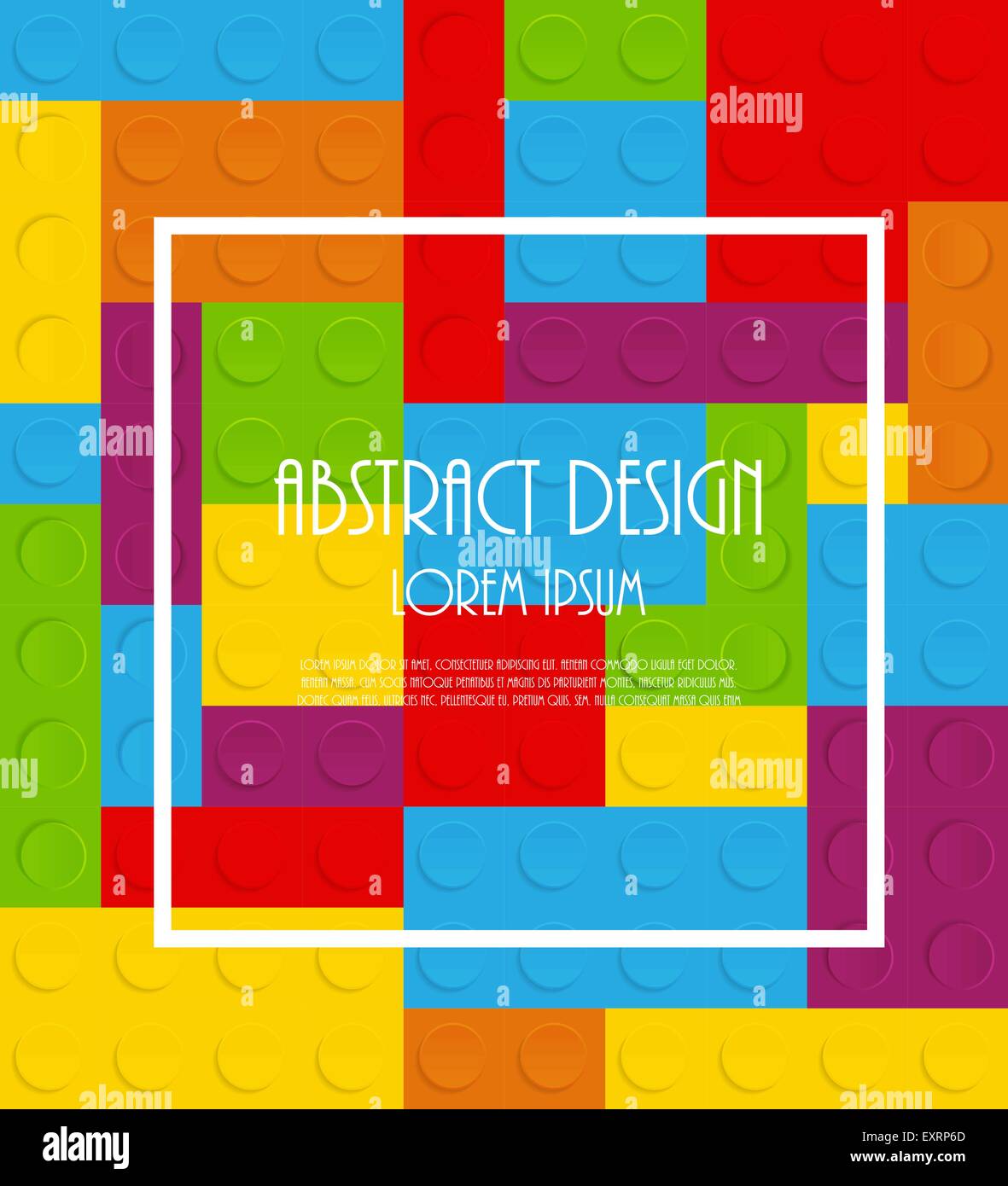 Block Seamless Pattern Vector Illustration Stock Vector Image & Art - Alamy