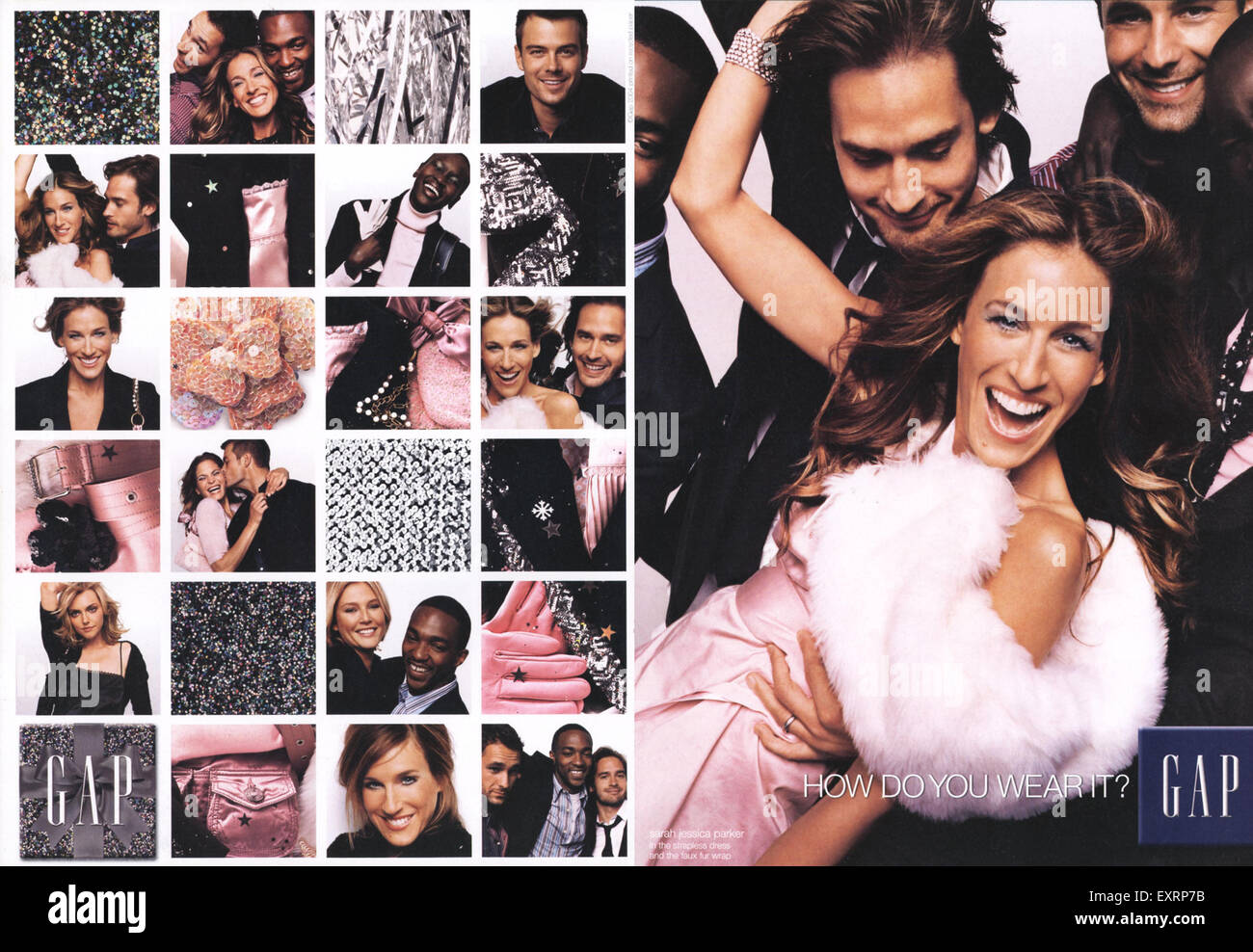 2000s USA Gap Magazine Advert Stock Photo - Alamy