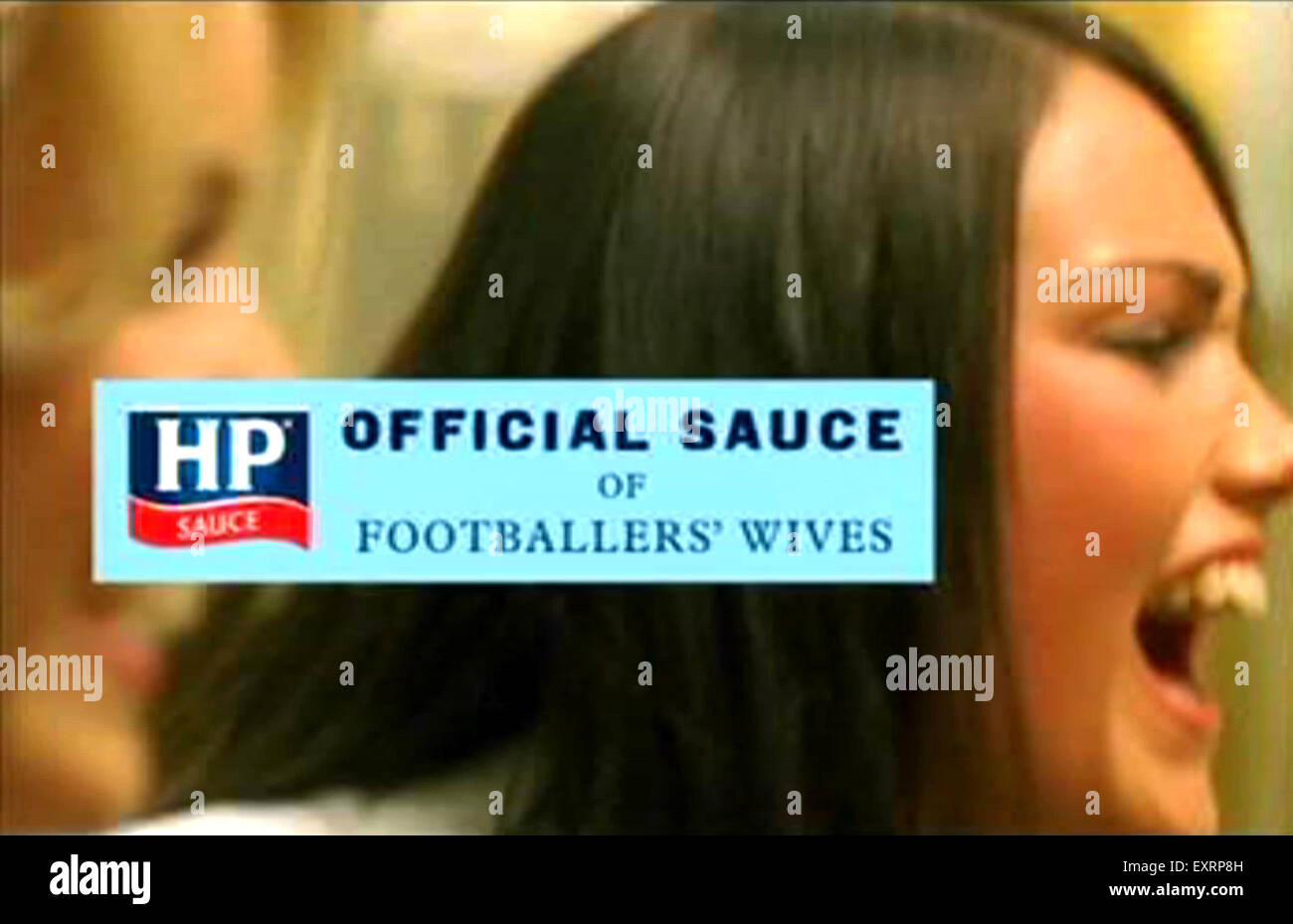 2000s UK HP Sauce TV Advert (Grab Stock Photo - Alamy