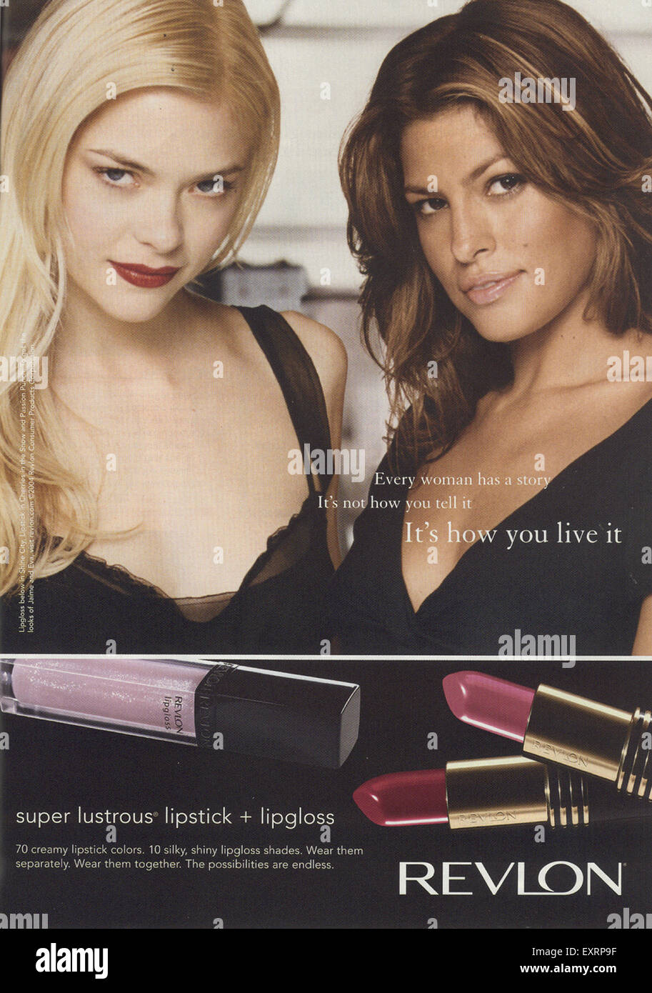2000s usa revlon magazine advert hi-res stock photography and images ...
