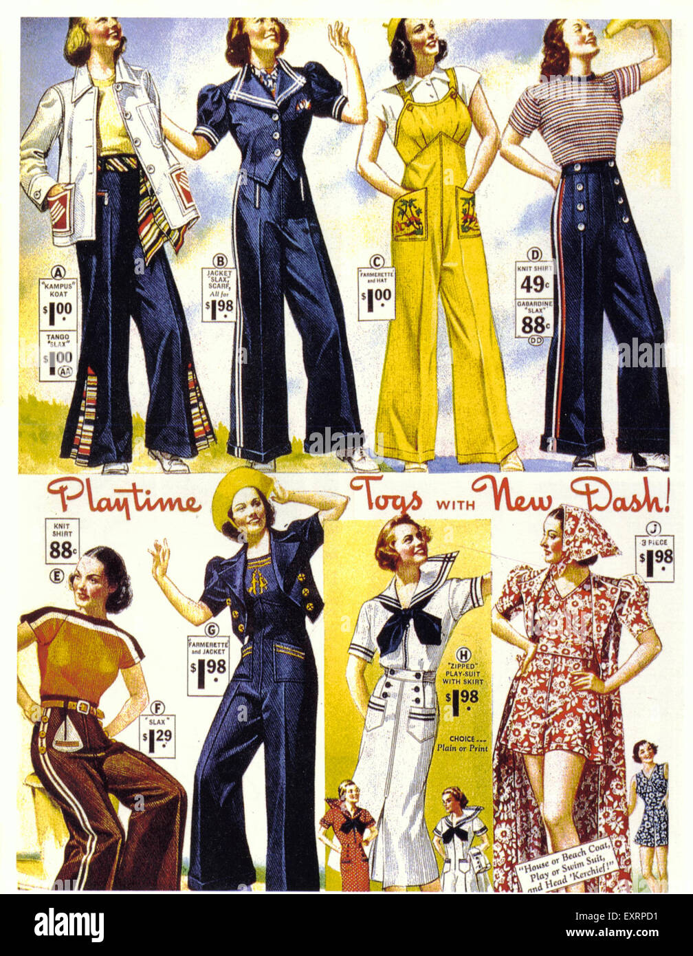 1930s USA New Dash Magazine Advert Stock Photo - Alamy
