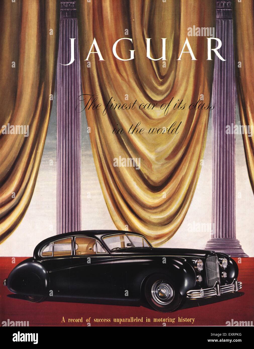1950s jaguar hi-res stock photography and images - Alamy