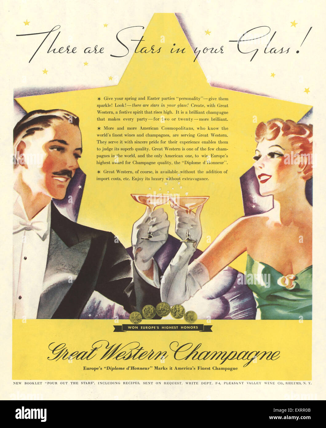 1930s USA Great Western Magazine Advert Stock Photo - Alamy