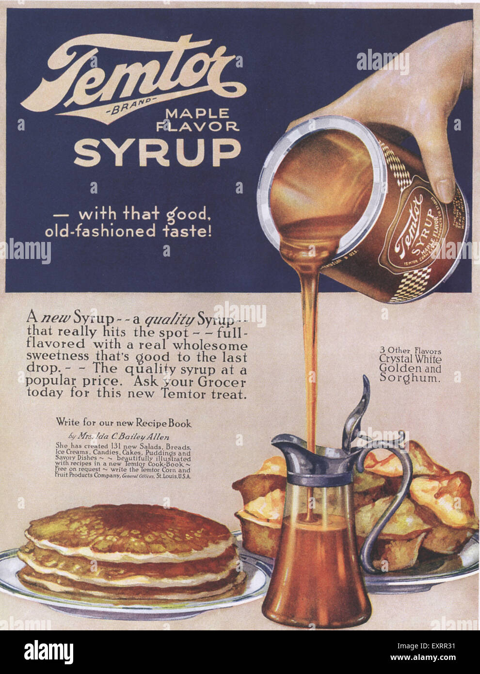 1920s food hi-res stock photography and images - Alamy