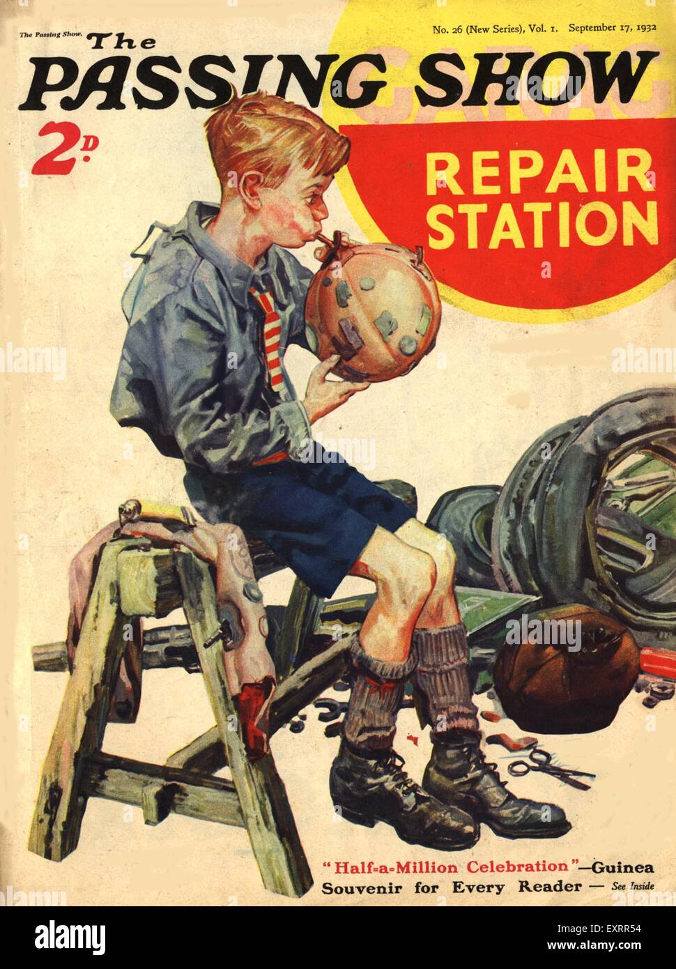 1930s UK The Passing Show Magazine Cover Stock Photo - Alamy