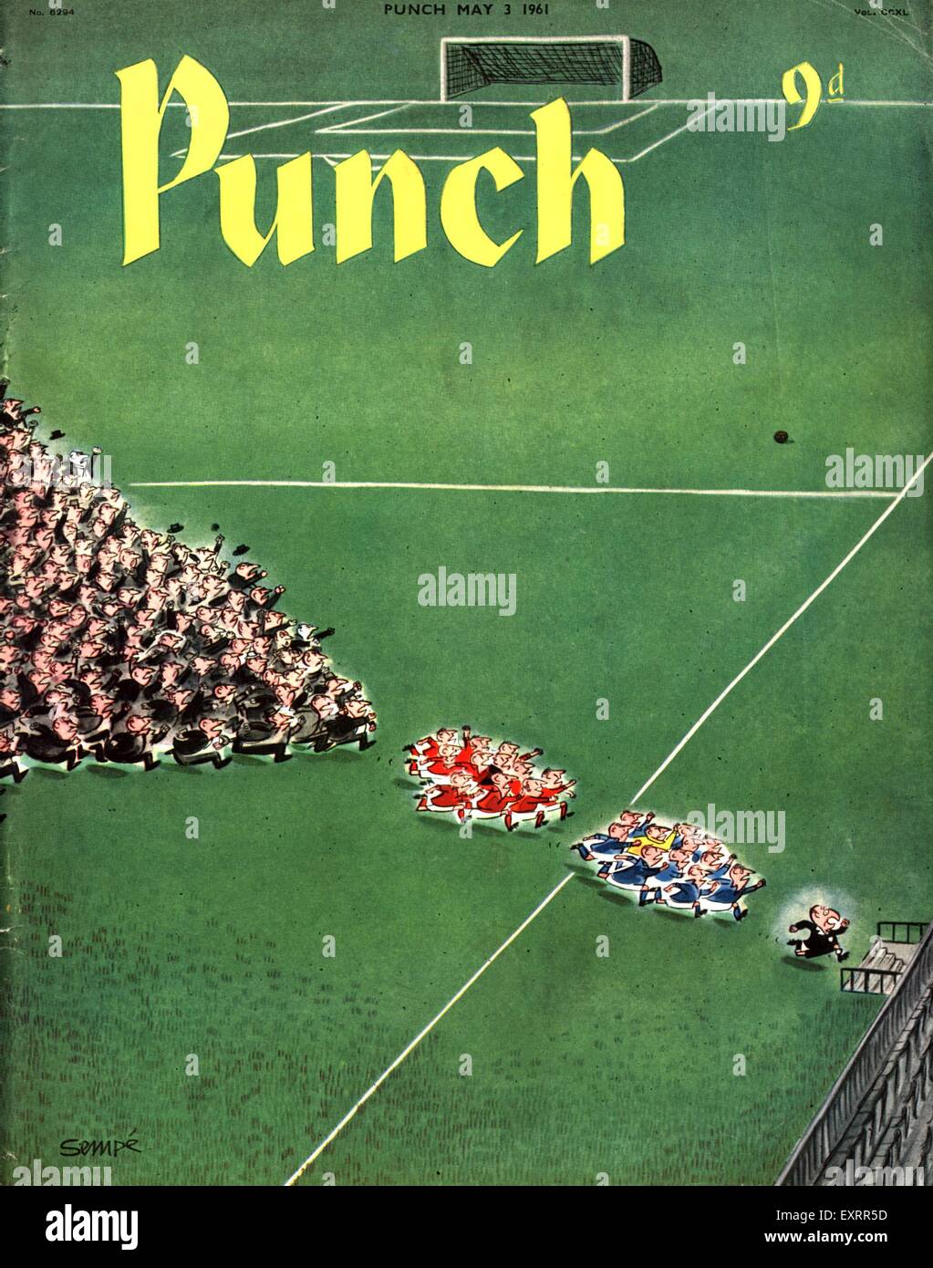 1960s UK Punch Magazine Cover Stock Photo - Alamy