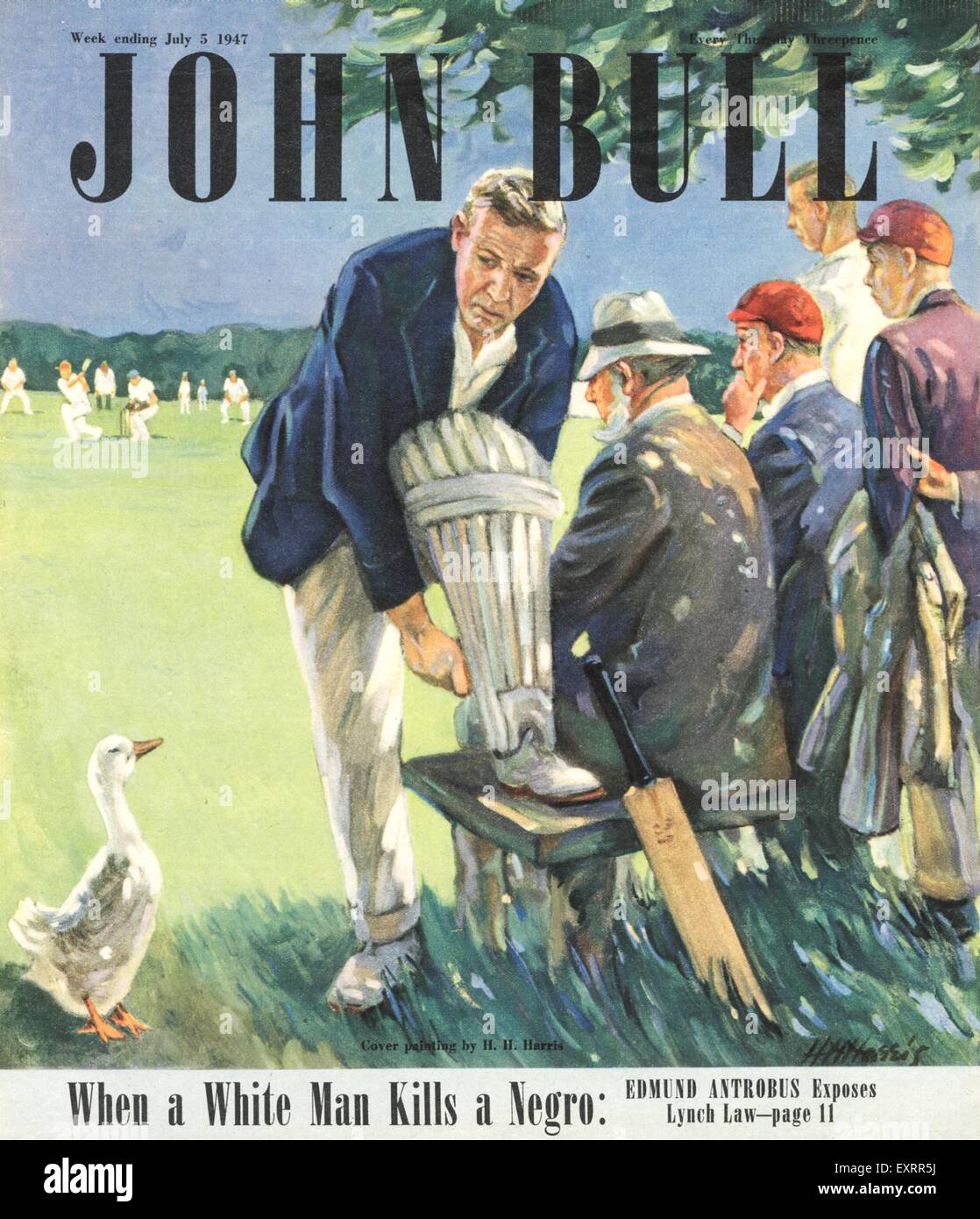 1940s UK John Bull Magazine Cover Stock Photo - Alamy