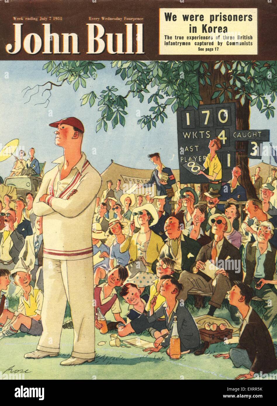 John bull magazine cover hi-res stock photography and images - Alamy