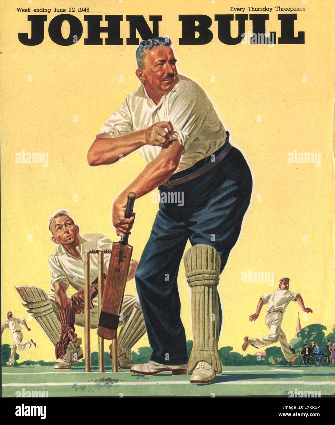 1940s UK John Bull Magazine Cover Stock Photo - Alamy