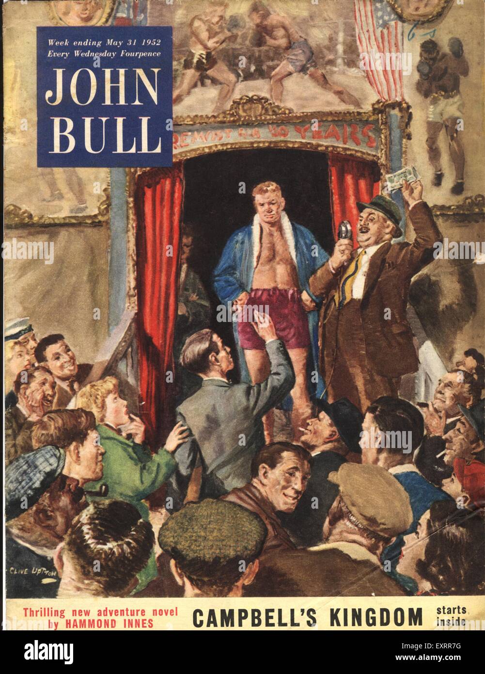 1950s UK John Bull Magazine Cover Stock Photo - Alamy