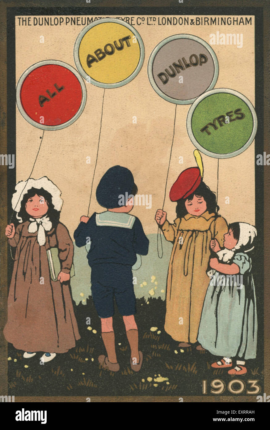 1900s UK Dunlop Magazine Advert Stock Photo - Alamy