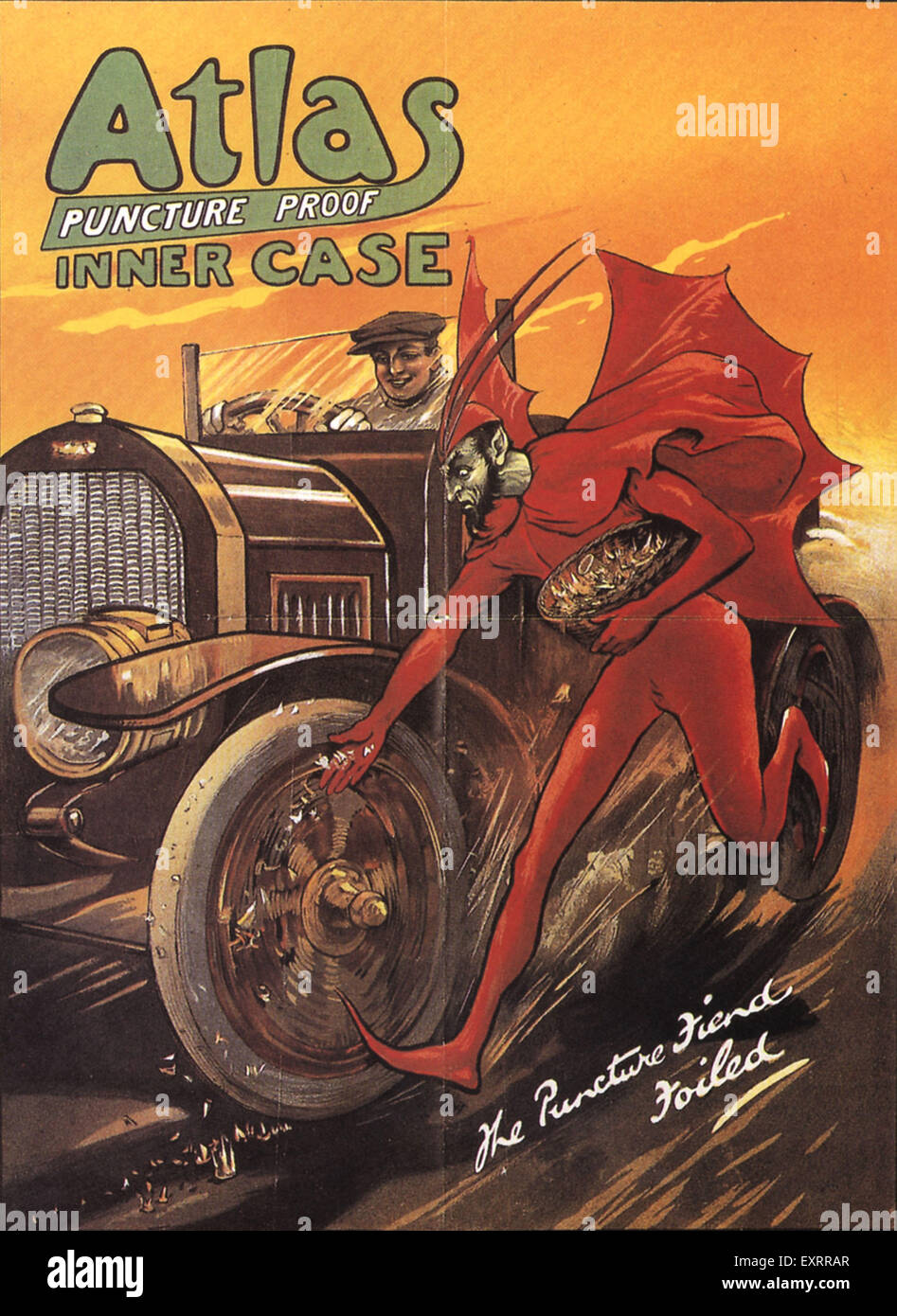 1910s UK Atlas Magazine Advert Stock Photo - Alamy