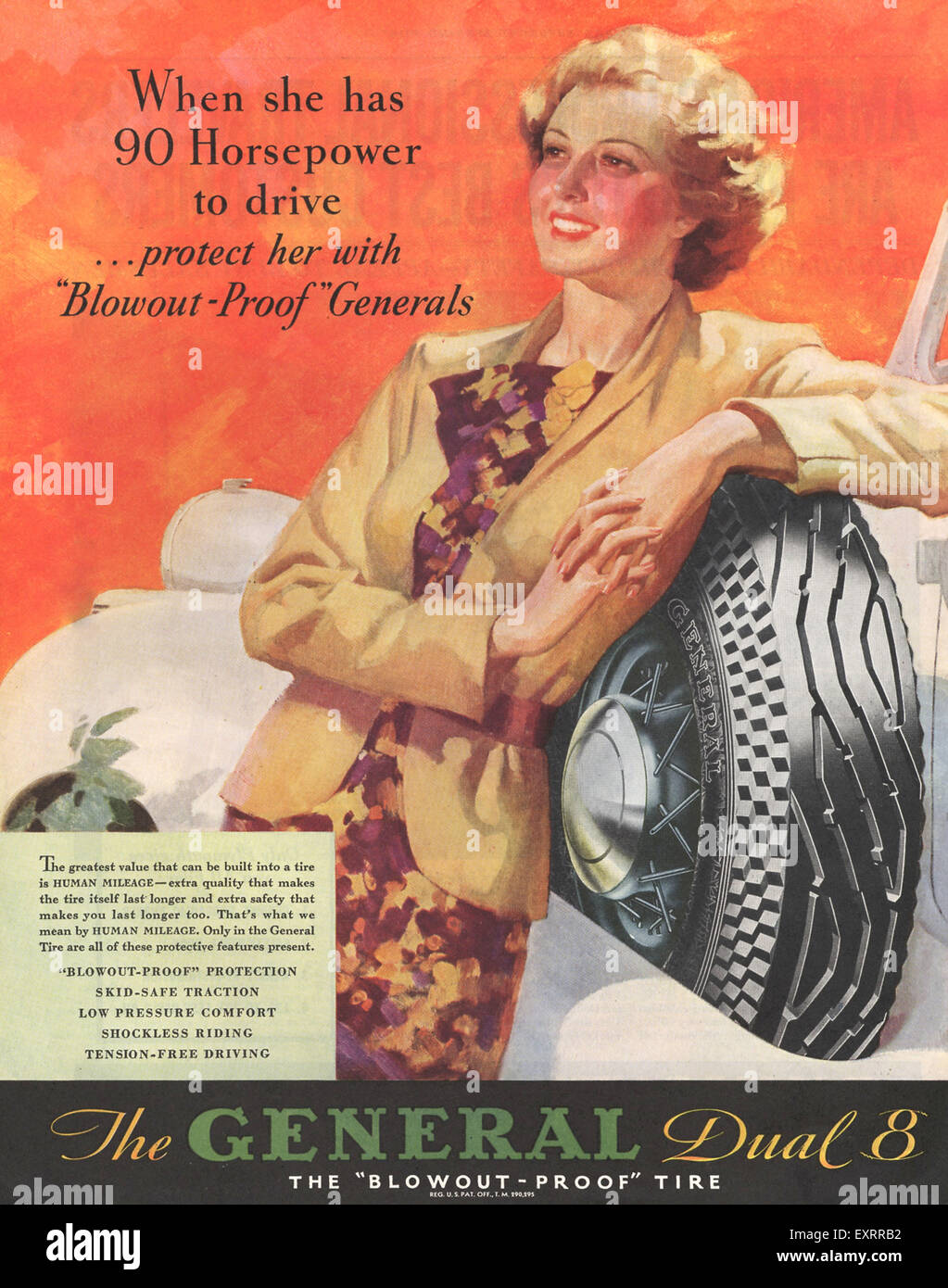 1930s USA General Magazine Advert Stock Photo - Alamy