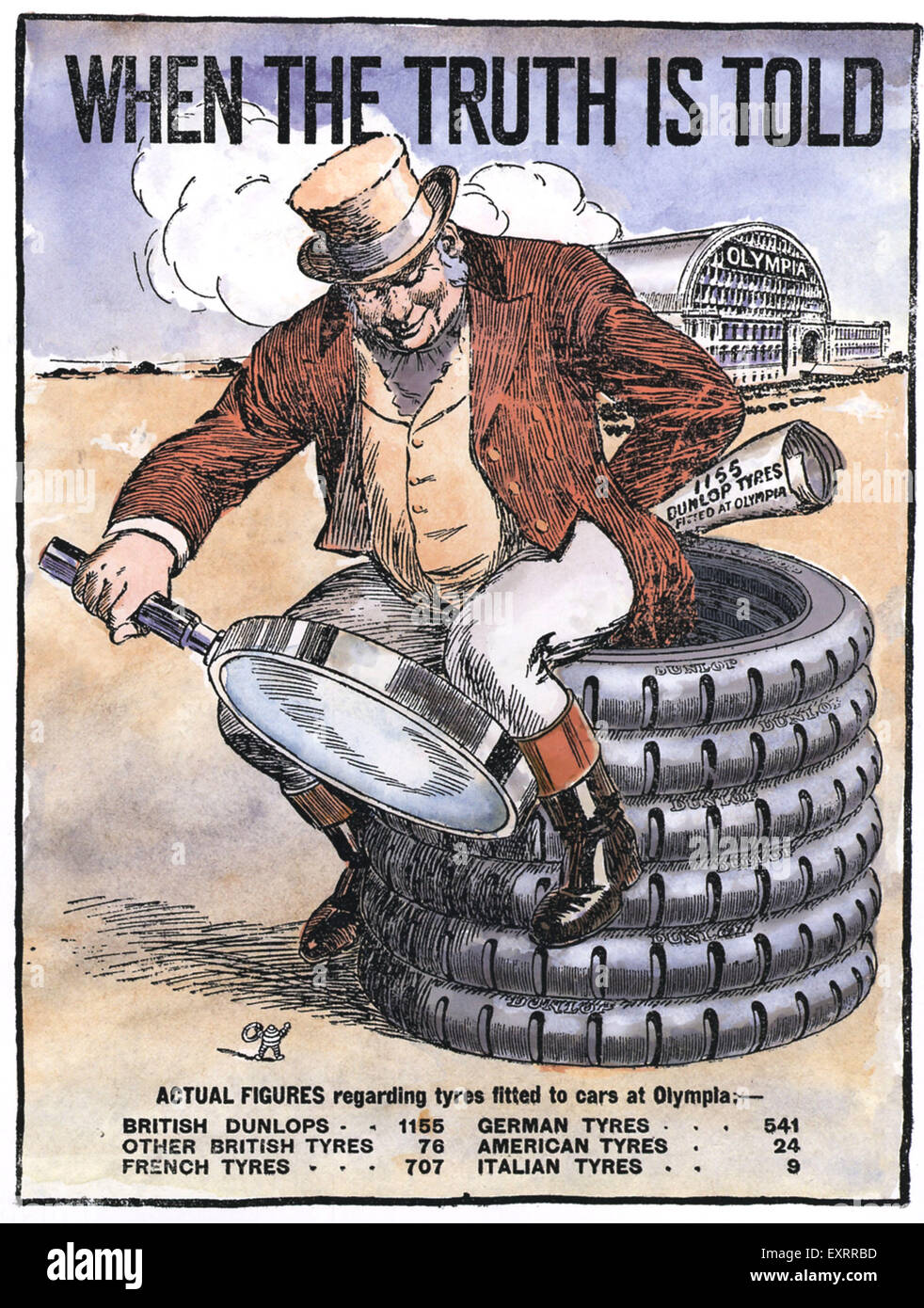 Dunlop advert hi-res stock photography and images - Alamy