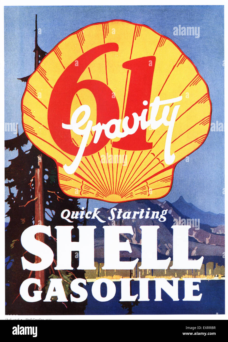 Shell petrol advert hi-res stock photography and images - Alamy