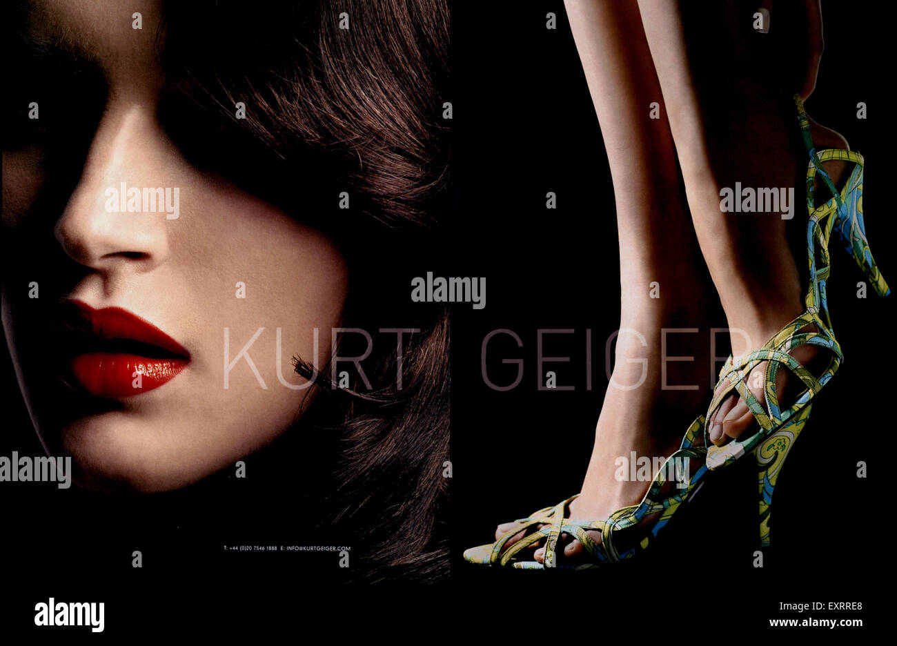 Kurt geiger advert hi-res stock photography and images - Alamy