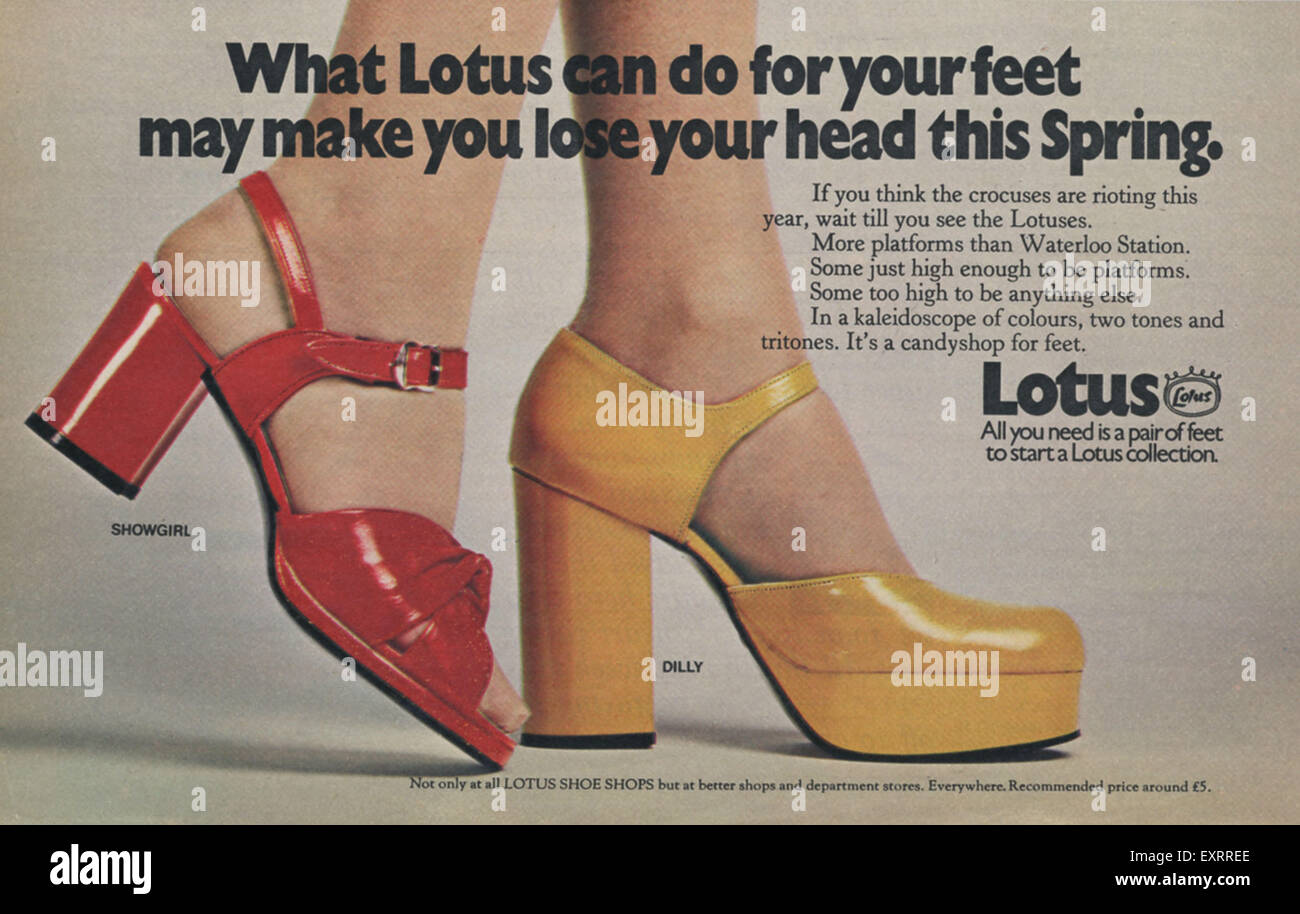 1970s UK Lotus Magazine Advert Stock Photo - Alamy