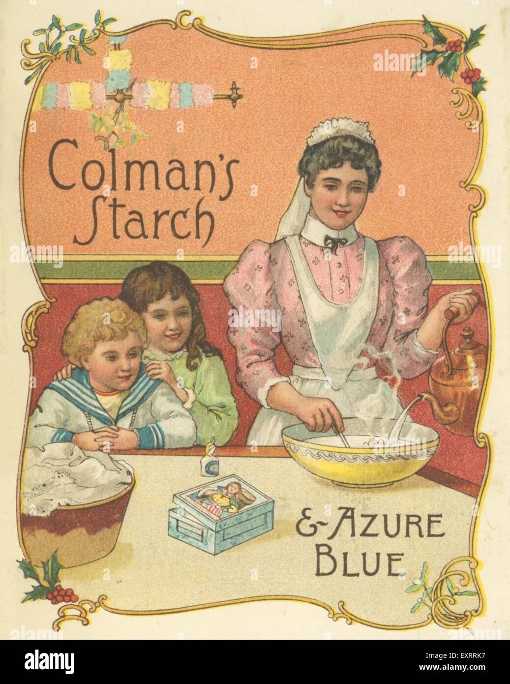 1900s UK Colman's Magazine Advert Stock Photo - Alamy
