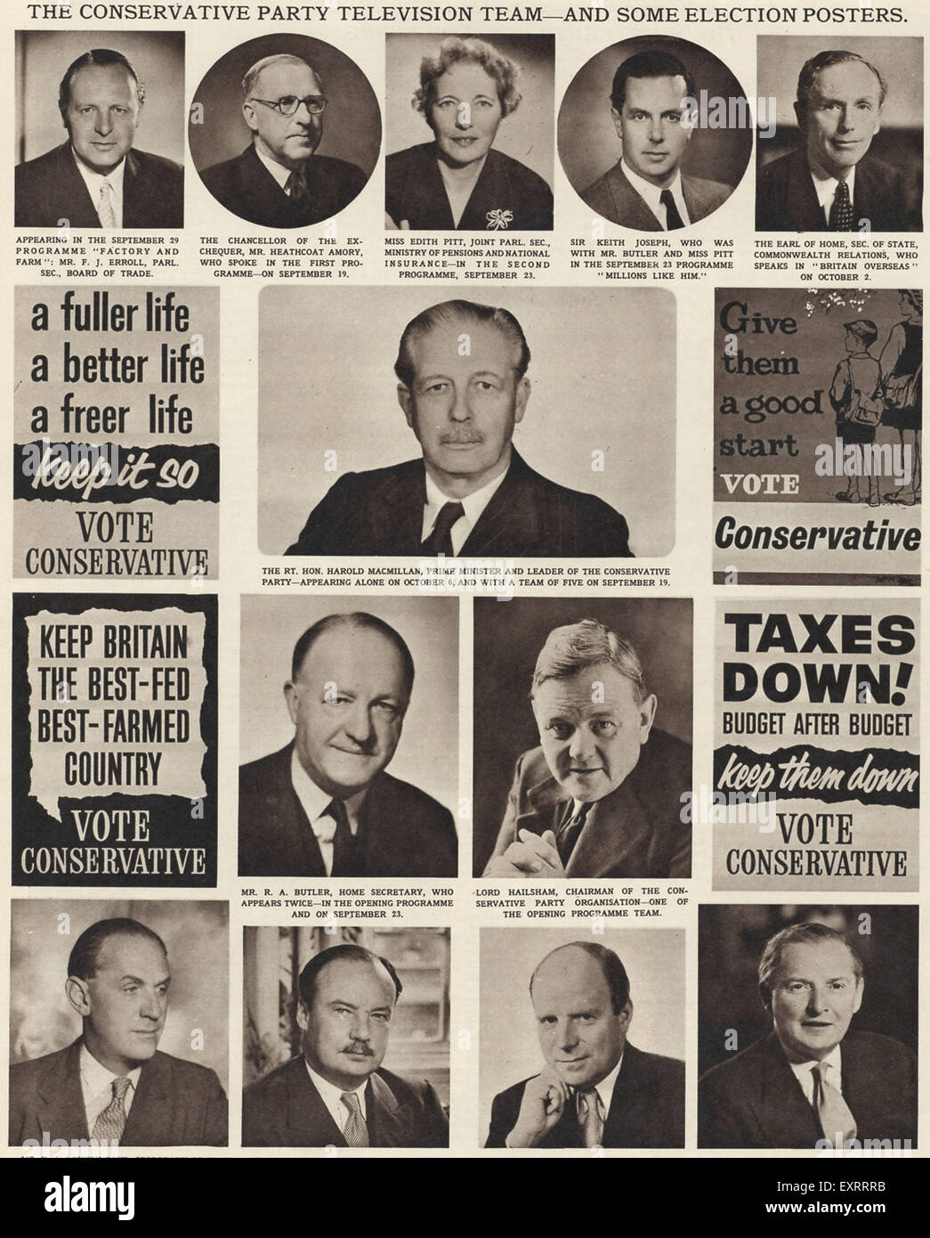 1950s party magazine hi-res stock photography and images - Alamy