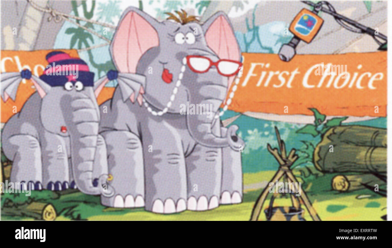 2000s UK First Choice TV Advert (Grab Stock Photo - Alamy