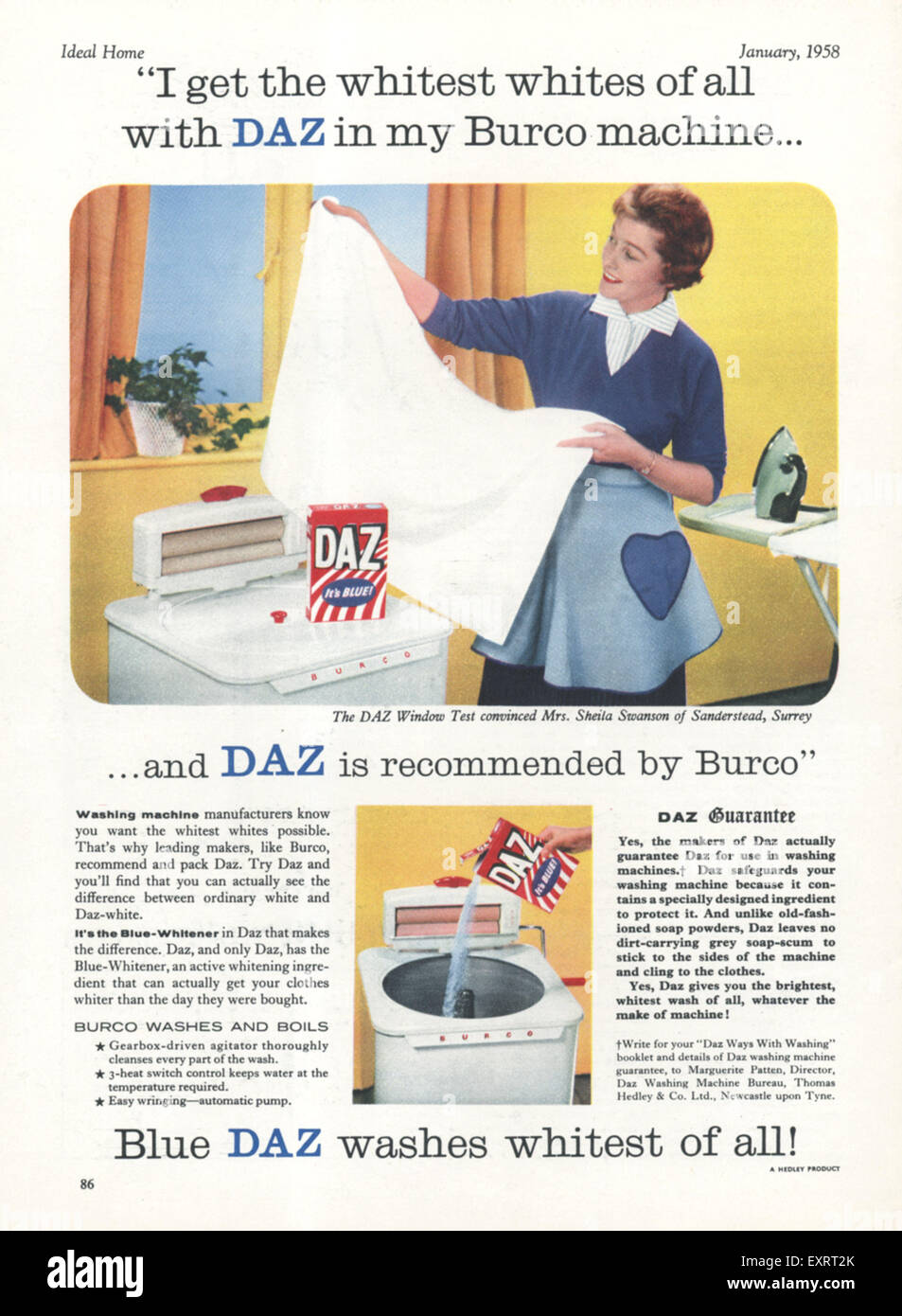 Washing powder daz hi-res stock photography and images - Alamy