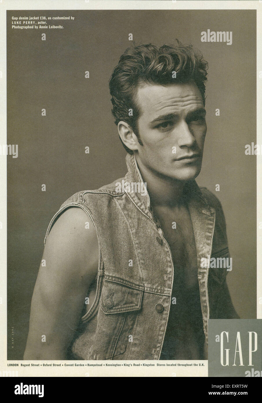 1990s USA Gap Magazine Advert Stock Photo - Alamy