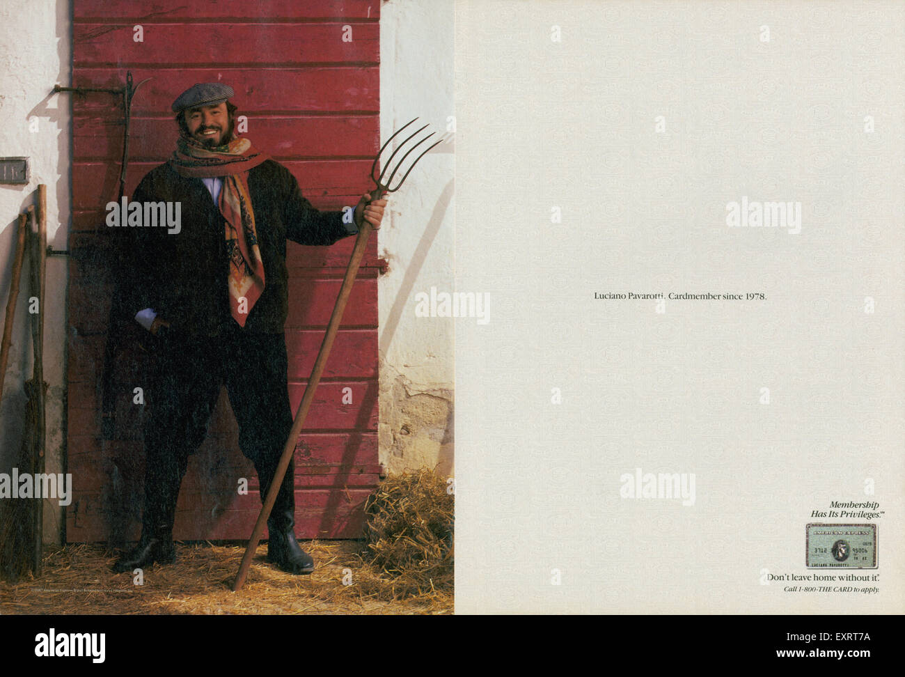 1990s USA American Express Magazine Advert Stock Photo - Alamy