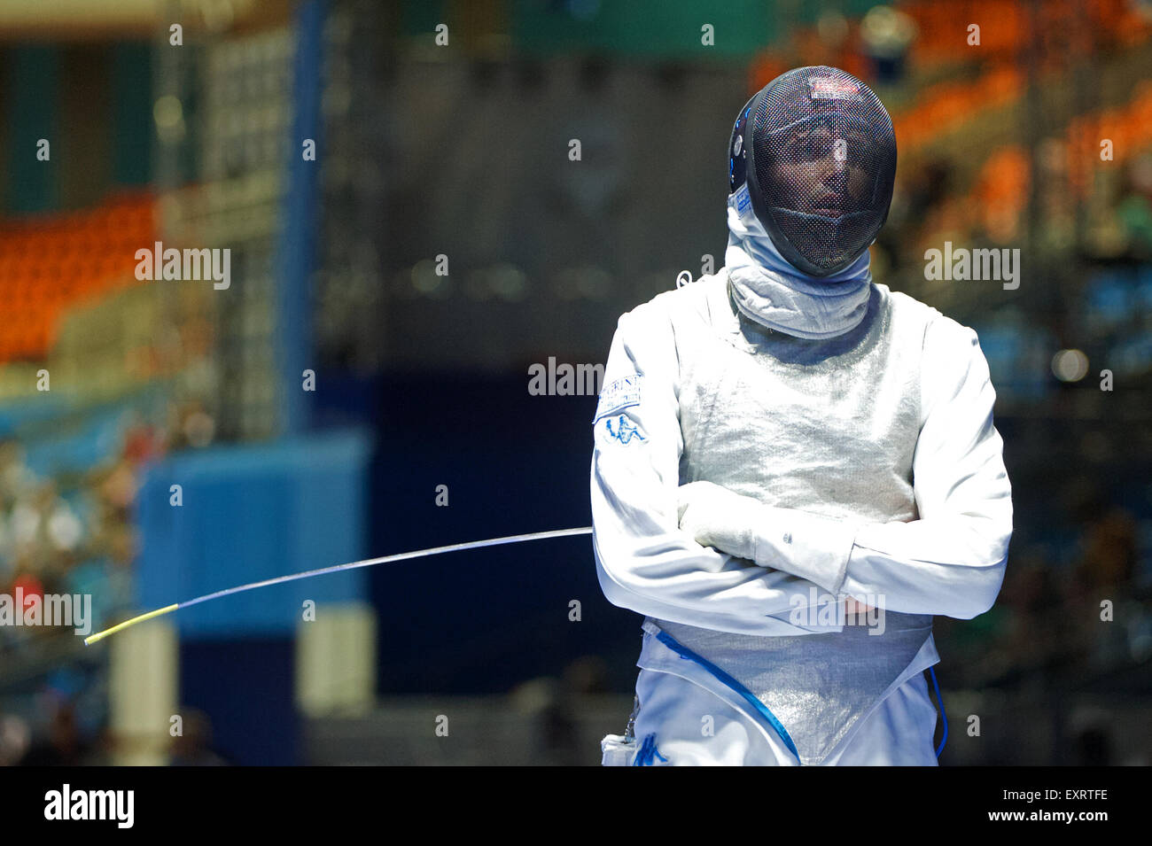 Moscow, Russia. 16th July, 2015. Andrea Cassara of Italy during the ...