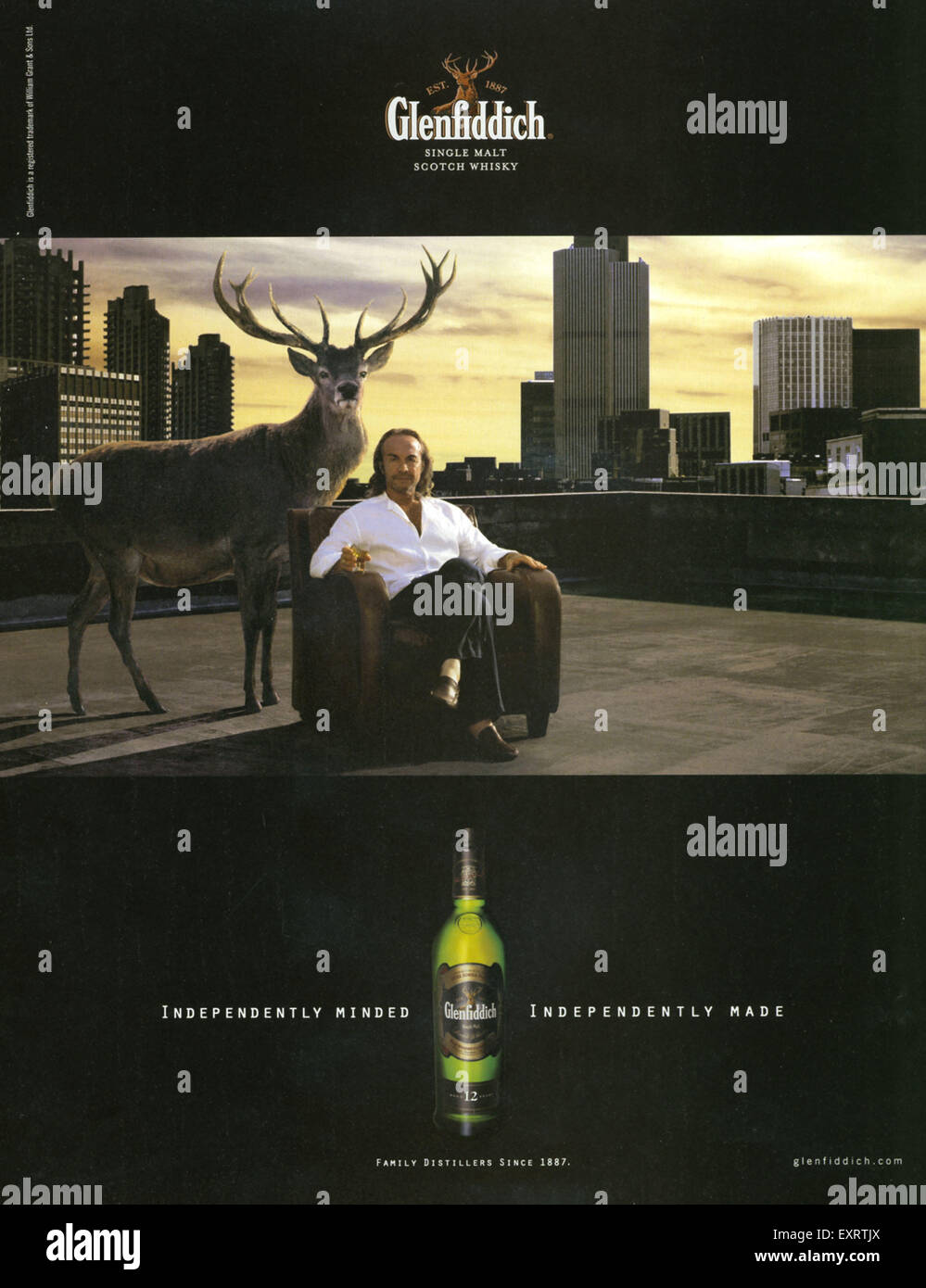 Glenfiddich advert hi-res stock photography and images - Alamy