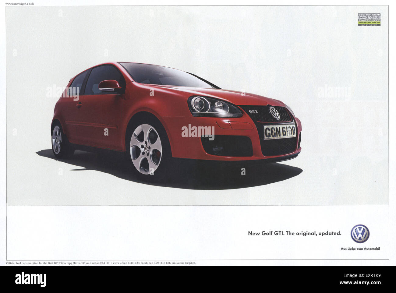 Volkswagen golf advert hi-res stock photography and images - Alamy