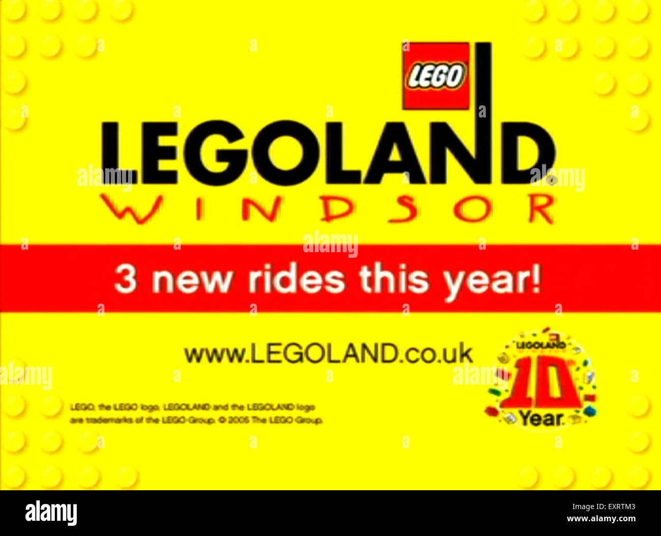 2000s UK Legoland TV Advert (Grab Stock Photo - Alamy