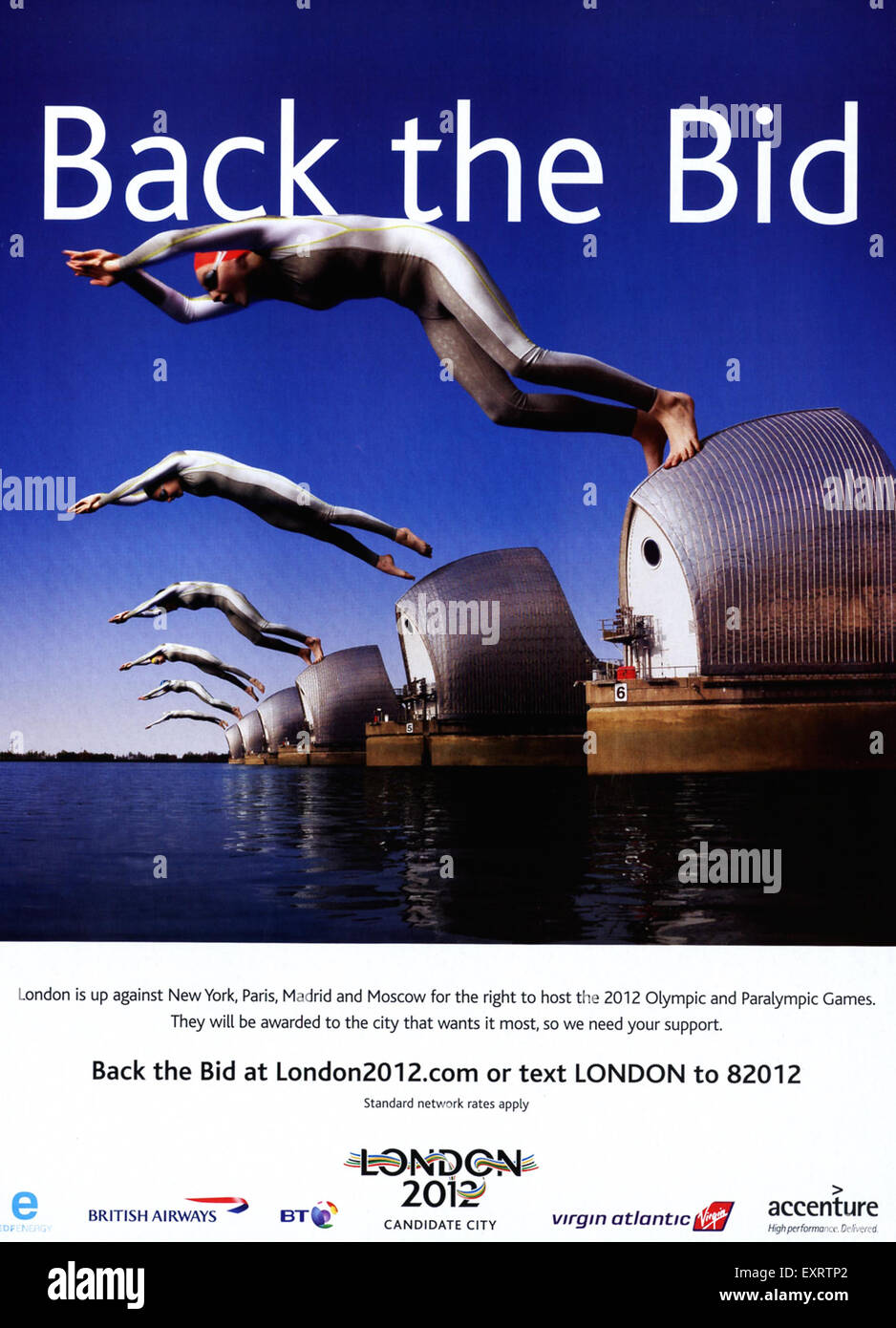 2000s UK London Olympic Bid 2112 Magazine Advert Stock Photo - Alamy