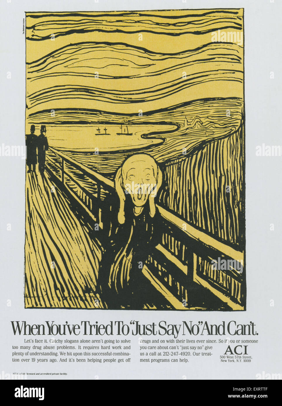 1980s USA ACI Magazine Advert Stock Photo - Alamy