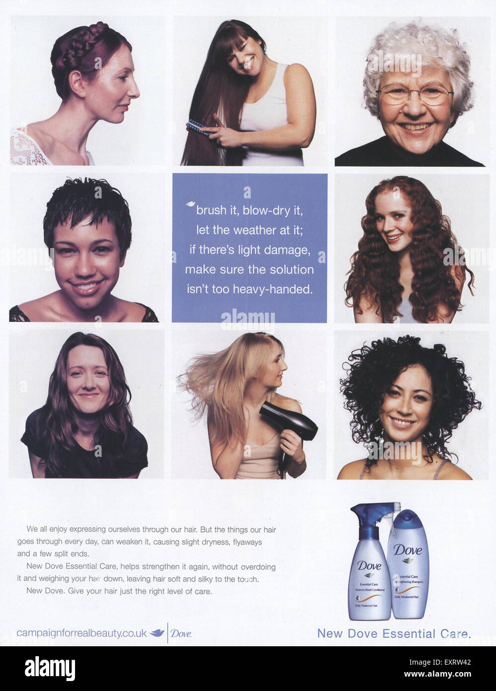 2000s UK Dove Magazine Advert Stock Photo - Alamy