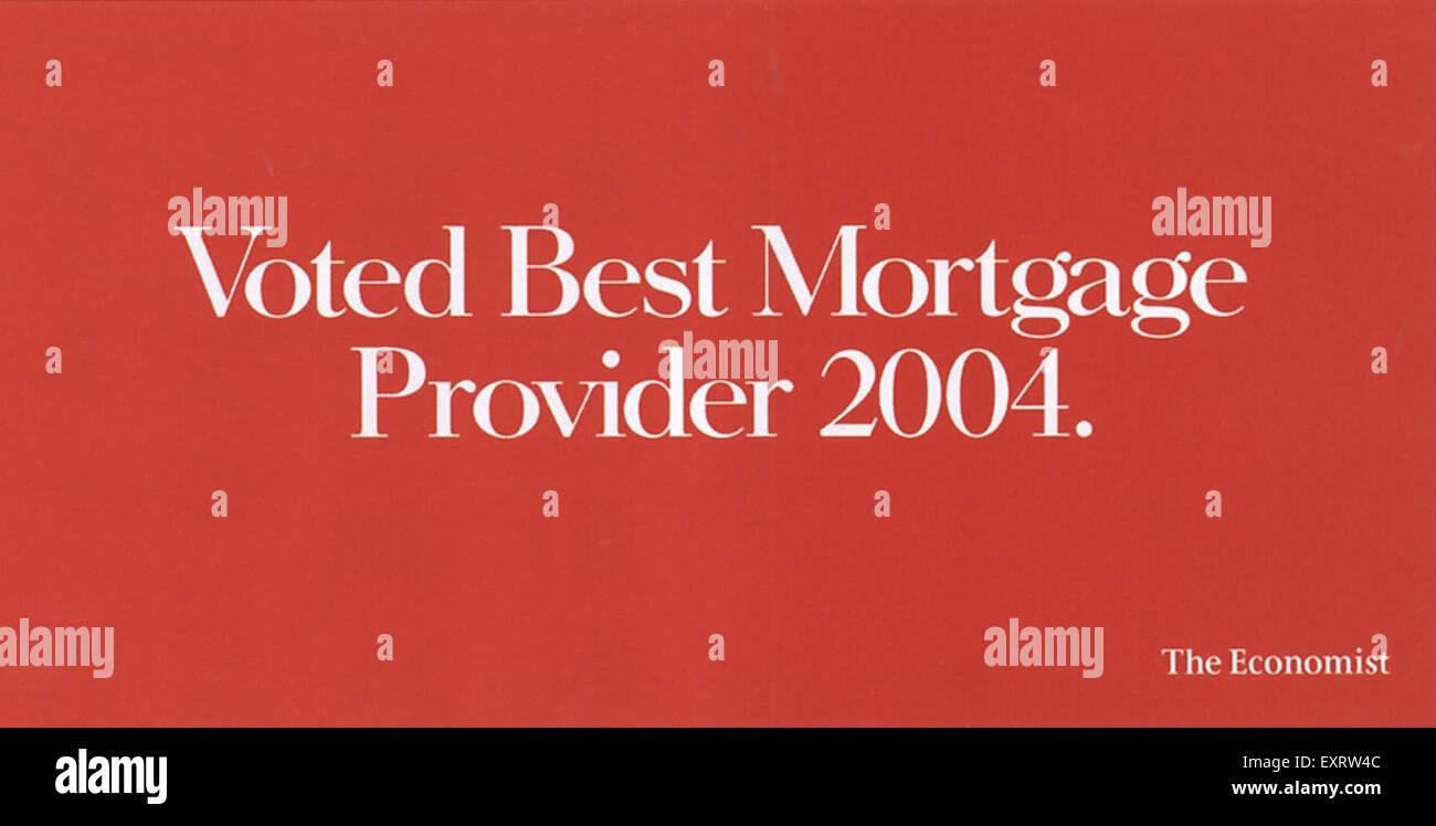 2000s UK The Economist Magazine Advert Stock Photo - Alamy