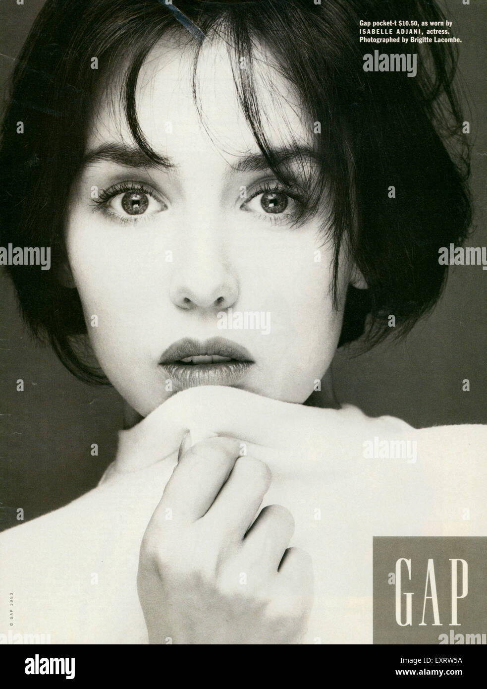 1990s UK Gap Magazine Advert Stock Photo - Alamy