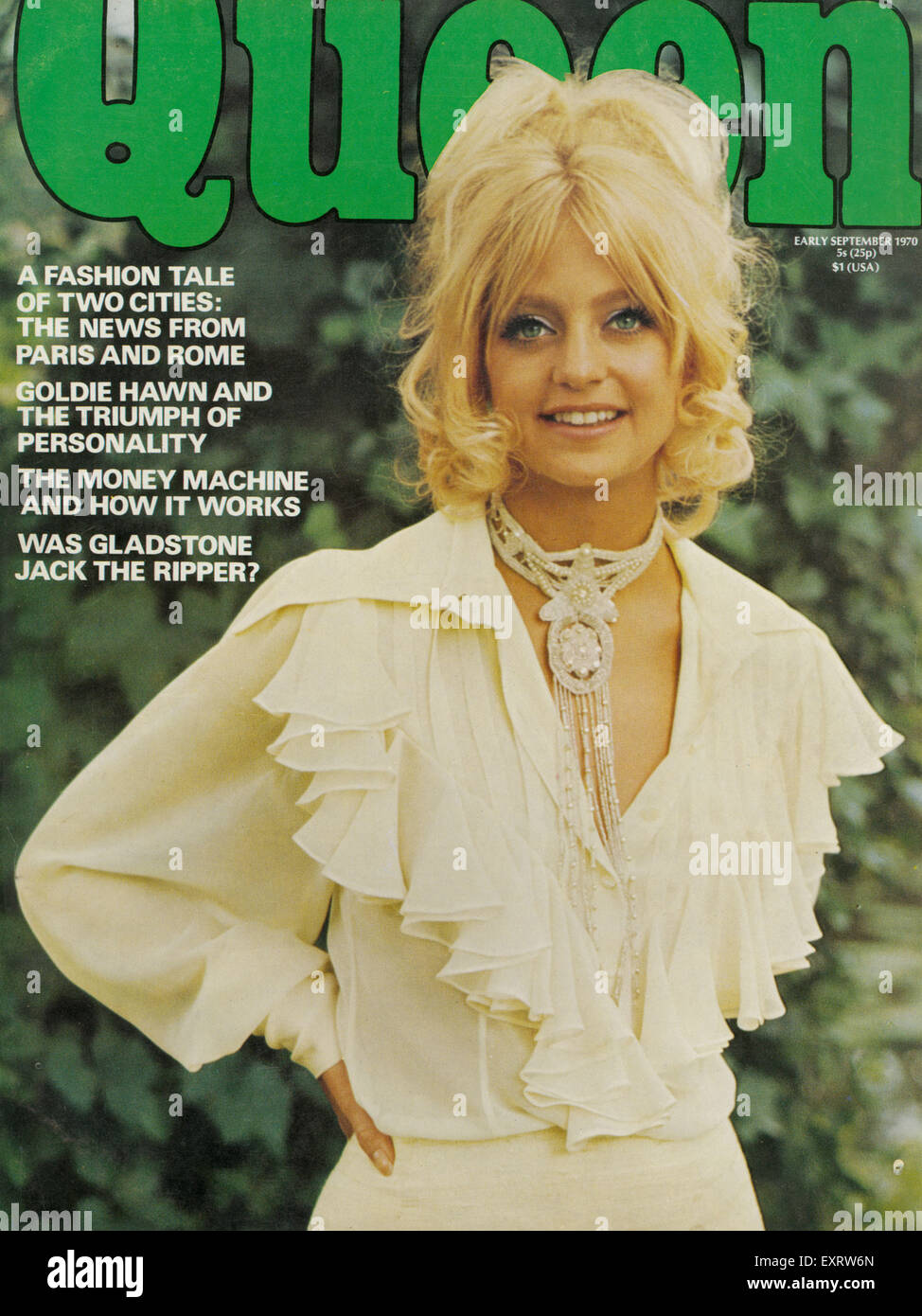 1970s USA Queen Magazine Cover Stock Photo - Alamy